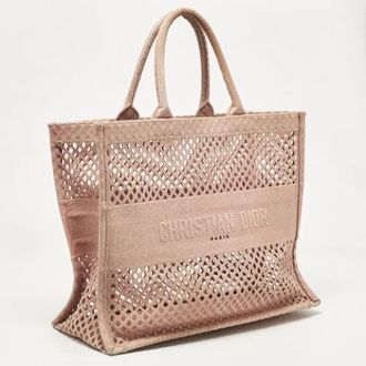 Dior Pre-owned Canvas totes - - Pre-owned - Damen - Rosa - ONE SIZE
