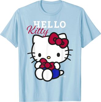 Hello Kitty College School Team, lustiger, s&uuml;&szlig;er Posenklassiker T-Shirt