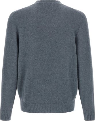 Brunello Cucinelli Alpaca, Cashmere and Wool Blend Sweater - Blue