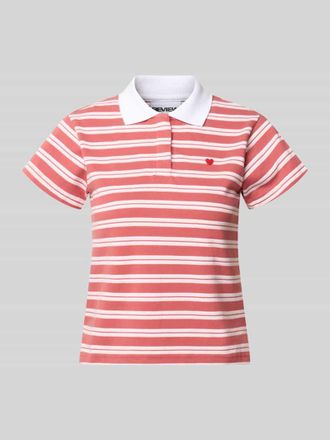 Review Slim Fit Poloshirt mit Stitching