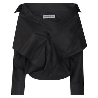 Balenciaga Shirts - - Blouses & Shirts - Damen - Schwarzk - M