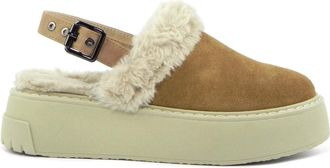 Colors Of California Femme, Chaussures, Brun, Taille: 39 EU Sabot Platform