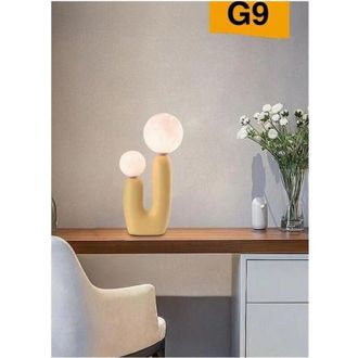 Trade Shop Trade Shop Traesio - Trade Shop - lampada led by tavolo lume alien attacco 2XG9 max 60W IP20 variationen D14 - Gelb