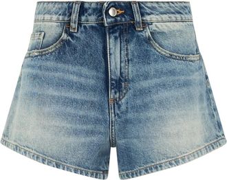 Icon Denim Los Angeles Femme, Shorts, Bleu, Taille: W26 Denim Shorts