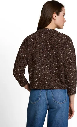 Tom Tailor Sweatshirt mit All-Over Print