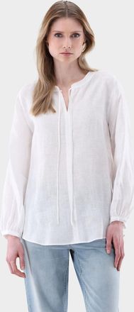 van Laack Leinen Tunika mit Bindeband