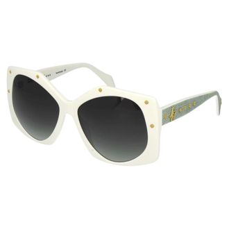 John Richmond Femme, Accessoires, Blanc, Taille: ONE Size Lunettes de soleil Pentagone &Eacute;dition Limit&eacute;e