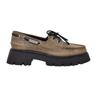 Alexander Wang Femme, Chaussures, Vert, Taille: 38 1/2 EU Stringata Boat