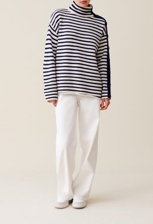 Claudie Pierlot Pull marini&egrave;re col montant