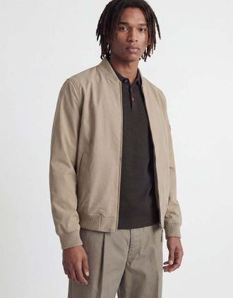 Jack & Jones Bomberjacke in versteinertem Eichenbraun-Gr&uuml;n