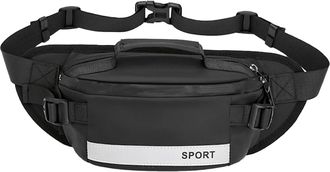 Generico Gürteltasche - Laufgürtel für Männer und Frauen | multifunktionale reflektierende Hüfttasche | Gürteltasche gegen Diebstahl | Herren Nylon Chest Fanny