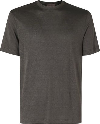 FILIPPO DE LAURENTIIS Homme, Tops, Brun, Taille: 3XL T-shirt Lino Stretch