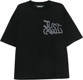 Just Cavalli T-Shirt - - Tops - Herren - Schwarzk - S