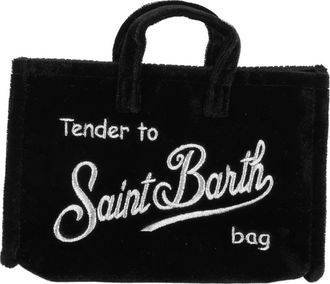 MC2 Saint Barth Handytasche Samt - - Bags - unisex - Schwarzk - ONE SIZE