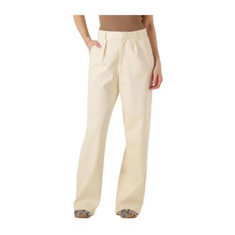 Notre-V Elegante Beige Pantalon f&uuml;r Frauen - - Trousers - Damen - Beige - XL