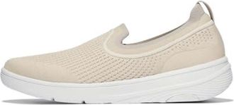 FitFlop Baskets &agrave; Enfiler Super-Q Knit pour Femme, Beige, 37 EU