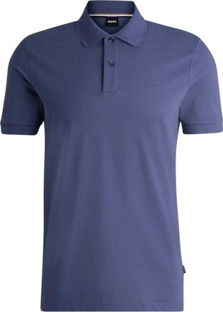 HUGO BOSS Pallas Poloshirt f&uuml;r Herren, Baumwolle, Regul&auml;r (Marine)