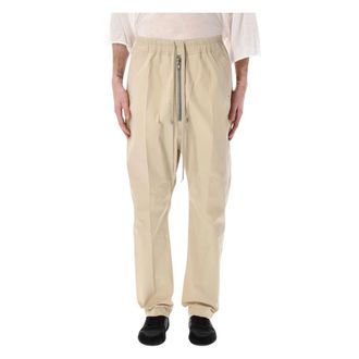 Rick Owens Bela Poplin Pants - - Trousers - Herren - Beige - L