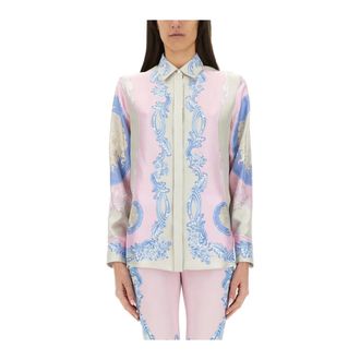 Versace Damen, Blusen & Hemden, Mehrfarbig, SGr&ouml;&szlig;e