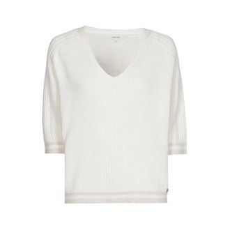 Marie M&eacute;ro Femme, Pulls, Beige, Taille: 46 FR Pull V-neck