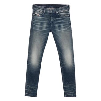 Diesel Jean slim taille basse - Homme - Jeans - Bleu - Taille: W33