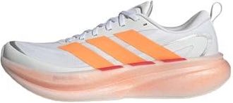 adidas Homme Supernova Glide Running Shoes, FTWR White/Lucid Orange/Lucid Red, 44 2/3 EU