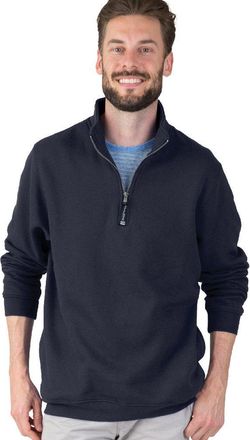 Charles River Apparel Herren Crosswind Quarter Zip (Regular & Big-Tall Sizes) Sweatshirt, Marineblau, XX-Large