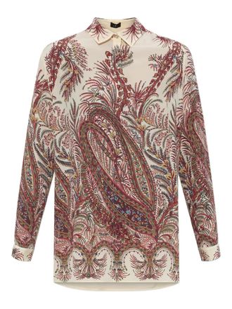 Etro Hemd mit Paisleymuster - Nude