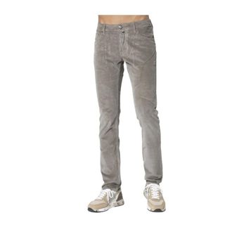 Jacob Cohen Slim Fit Cordhosen - - Trousers - Herren - Grau - W32