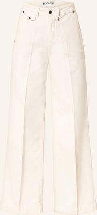 Bogner Wide Leg Jeans Rica weiss