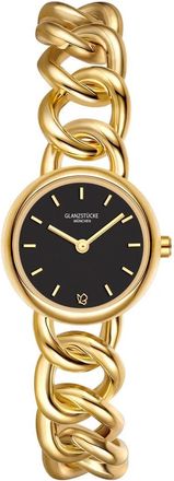 Glanzst&uuml;cke M&uuml;nchen Uhr - Damen Armbanduhr Metall-Legierung - Gr. unisize - in Gold - f&uuml;r Damen