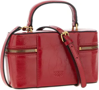 Pinko Vanity Top Handle Bag - Red