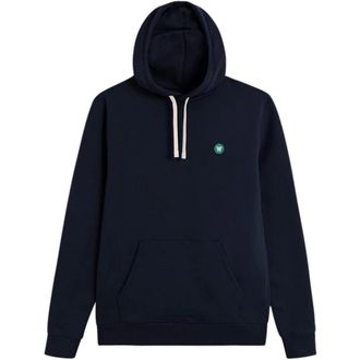 Wood Wood Sportlicher Ian Navy Hoodie - - Sweatshirts & Hoodies - Herren - Blau - XL