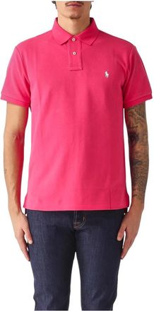 Polo Ralph Lauren Homme, Tops, Rose, Taille: XL Polo Chemises
