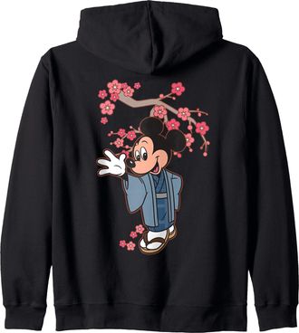 Disney Mickey Mouse in Kimono Cherry Blossoms Spring Sakura Kapuzenjacke