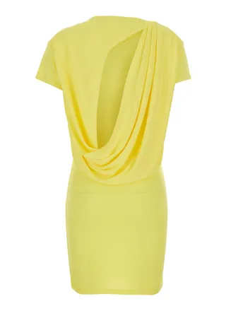 Jacquemus Womens Dress Yellow Viscose