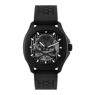 Philipp Plein Skeleton Spectre Automatikuhr - - Accessories - Herren - Schwarzk - ONE SIZE