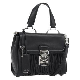 Miu Miu Pre-owned Hand Bag - - Pre-owned - Damen - Schwarzk - ONE SIZE