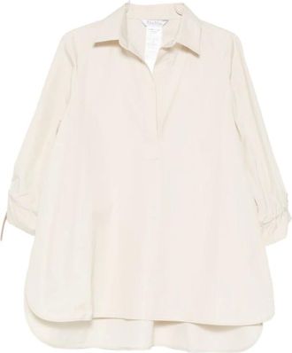 Max Mara Femme, Blouses et Chemises, Beige, Taille: 38 FR Blouses