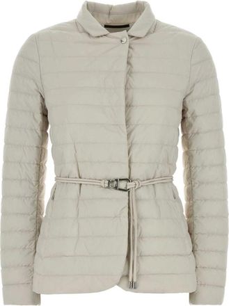 Moorer Femme, Vestes, Blanc, Taille: 34 FR Lanzada Down Jacket