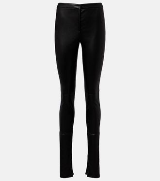 Gucci Hose aus Leder