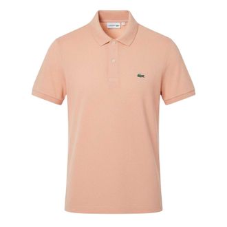 Lacoste L.12.12 Poloshirt f&uuml;r Herren, Piqu&eacute;, Schmal (Orange)