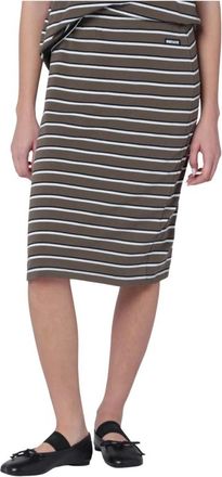 Rotate Rotate Birger Christensen, Femme, Jupes, Brun, Taille: 42 FR Midi Skirt