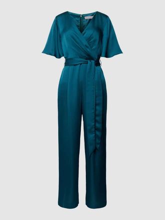 Christian Berg Cocktail Jumpsuit in Wickel-Optik