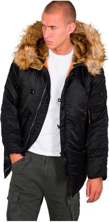 Alpha Industries Herren N3B VF 59 Winterjacke für Damen Mantel, Schwarz (Black 03), Medium