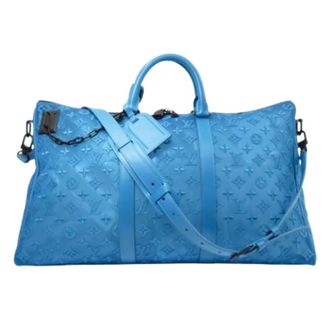 Louis Vuitton unisex, Pre-owned, Bleu, Taille: ONE Size Sac Week-end Vintage Pre-owned