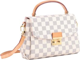 Louis Vuitton Croisette Handbag Damier crossbody bag - Blanc
