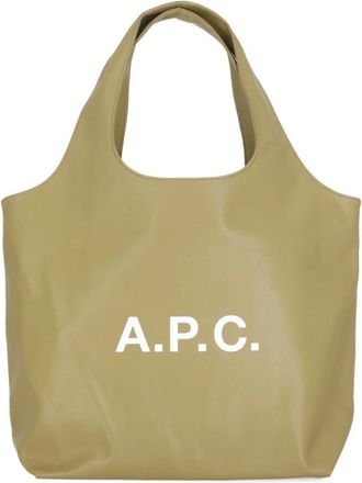 A.P.C. A.p.c., Femme, Sacs, Vert, Taille: ONE Size Ninon Tote Bag