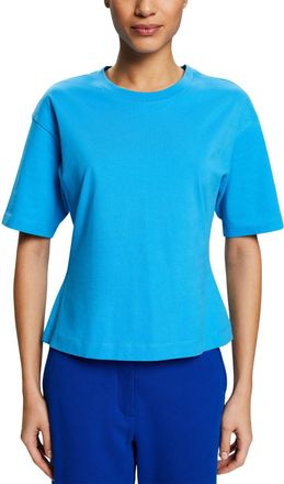 Esprit Damen 014ee1k314 T-Shirt, 430/Blue, X-Large