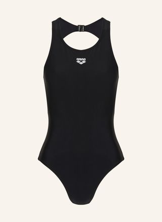 Arena Badeanzug O Back schwarz